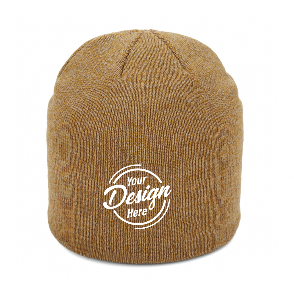 Embroidered Knit Beanie - Stickersandmore.com